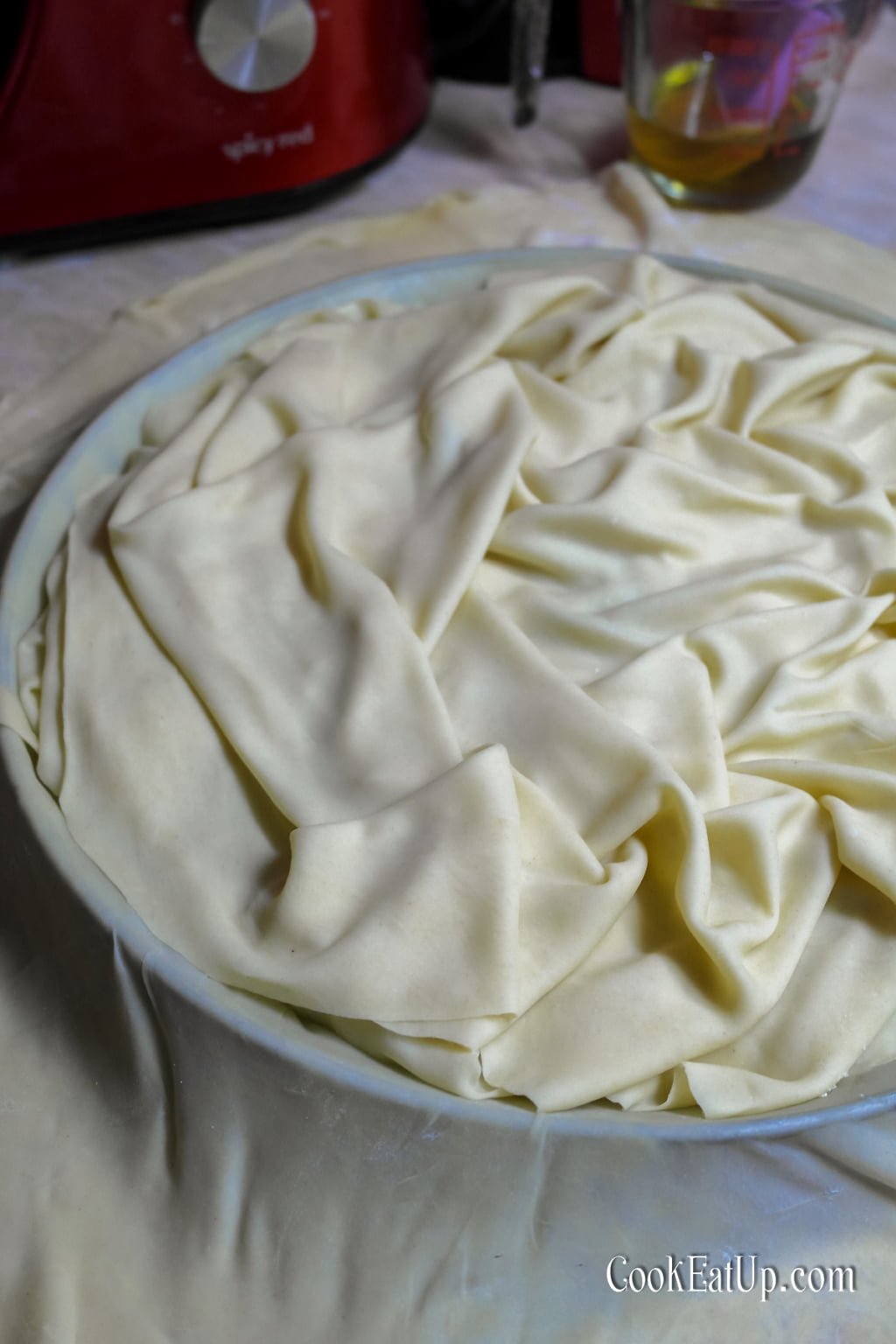 Golden rustic phyllo from yellow wheat flour ⋆ Cook Eat Up!